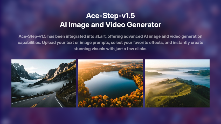 Use Ace-Step-v1.5 AI Generator for Free Now | a1.art