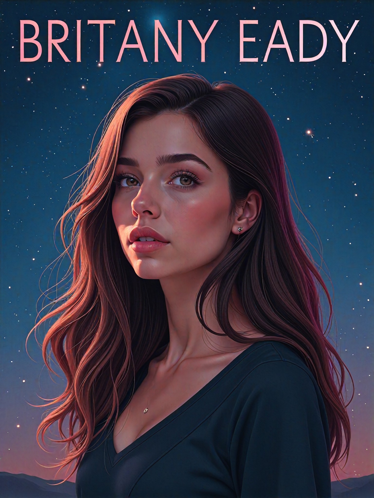 Brittany Eady Poster Generator - Realism, Master | a1.art