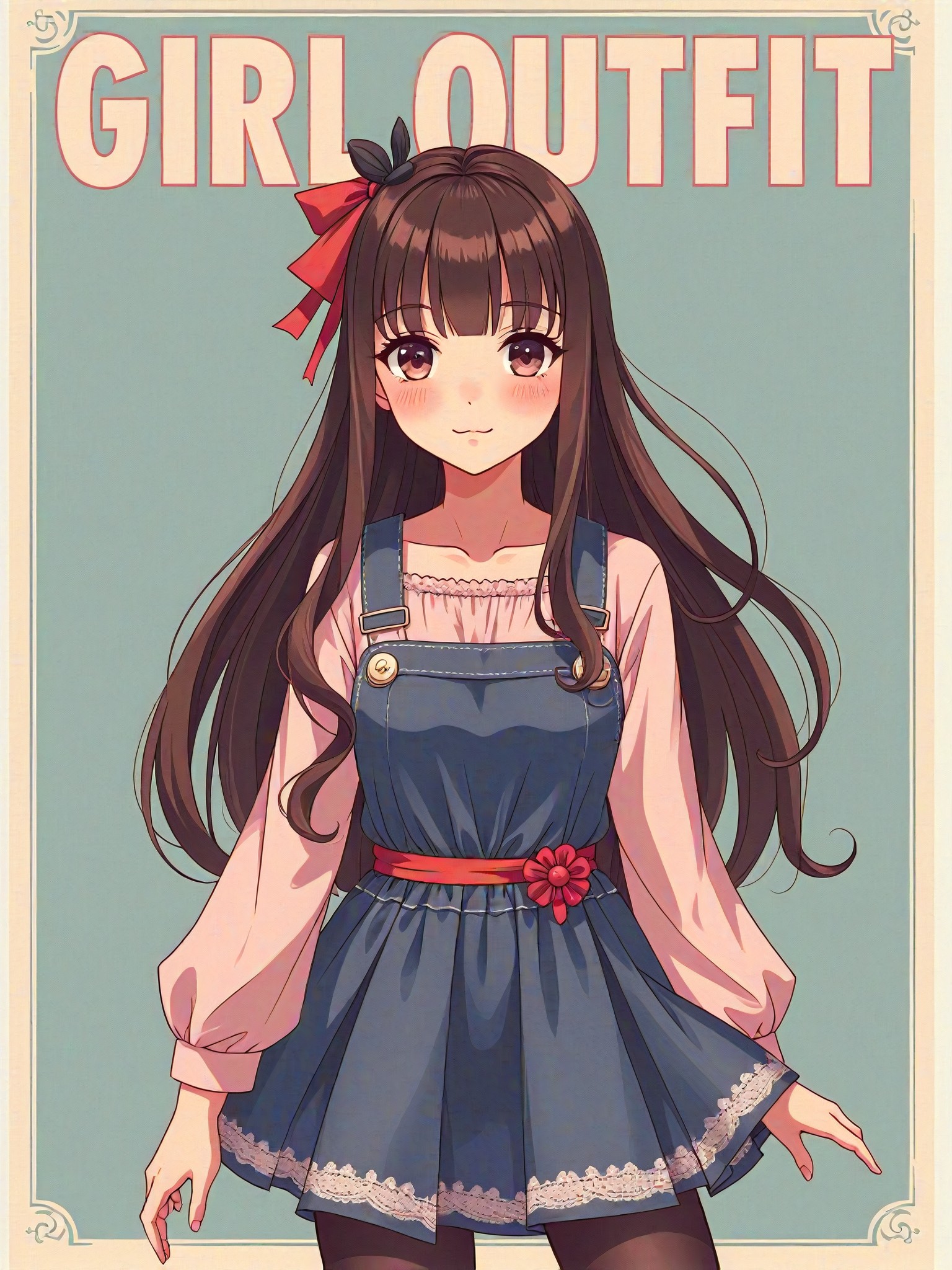 Girl Outfit Poster Generator | Master, Realism | a1.art