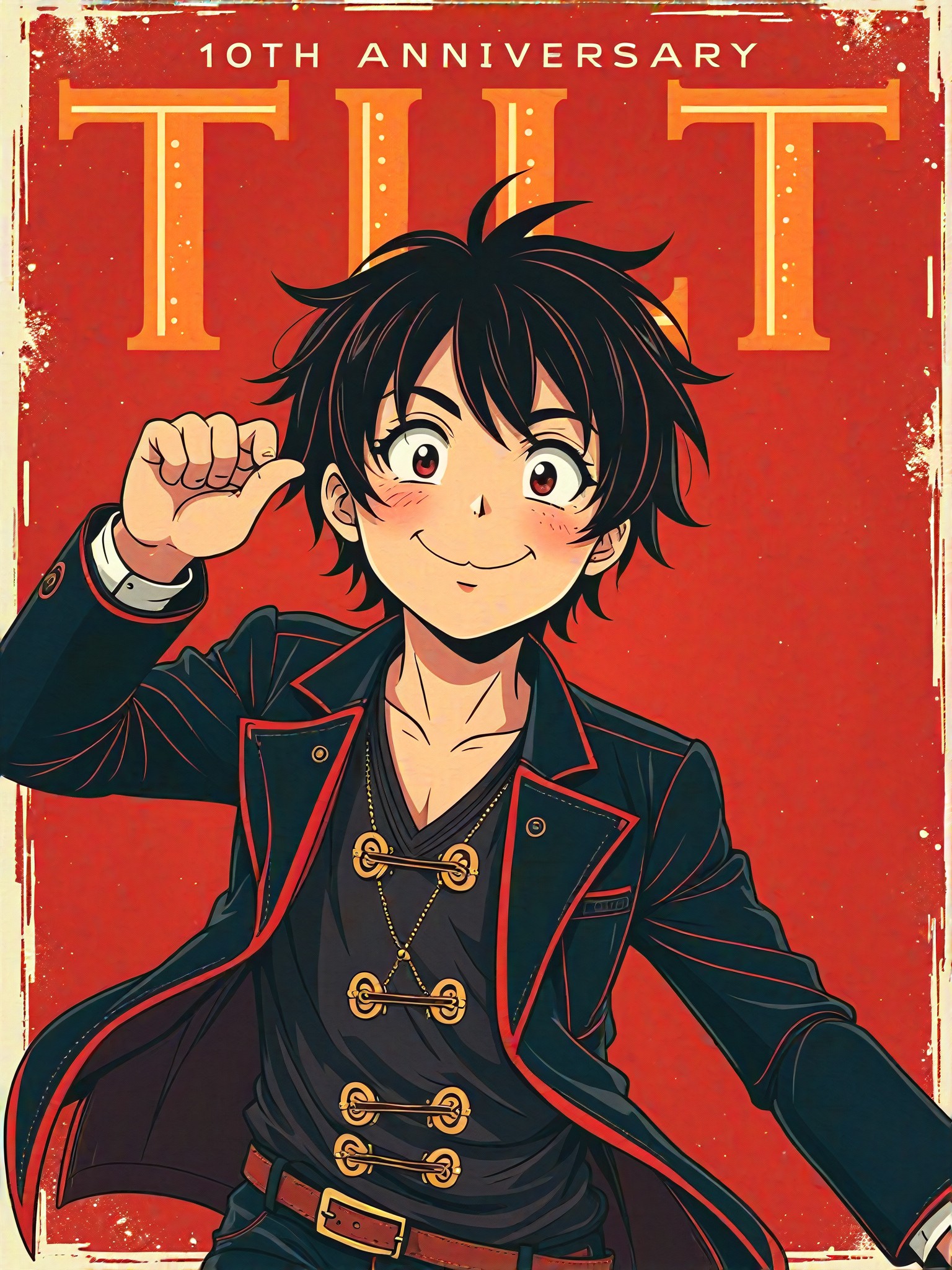 Tilt 10th Anniversary Poster Generator | a1.art