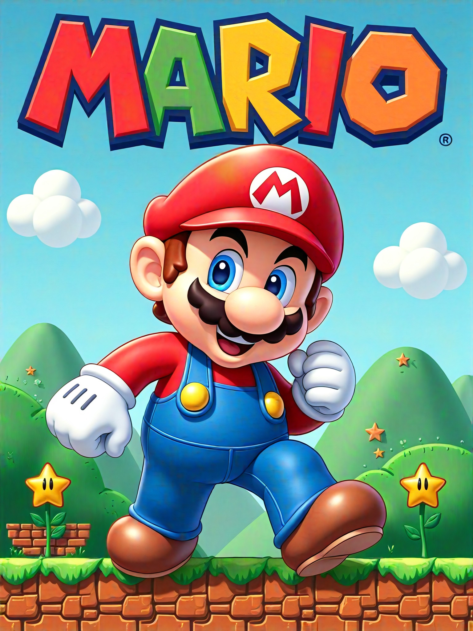 Mario Poster Generator | Generate Master, Realism Images | a1.art
