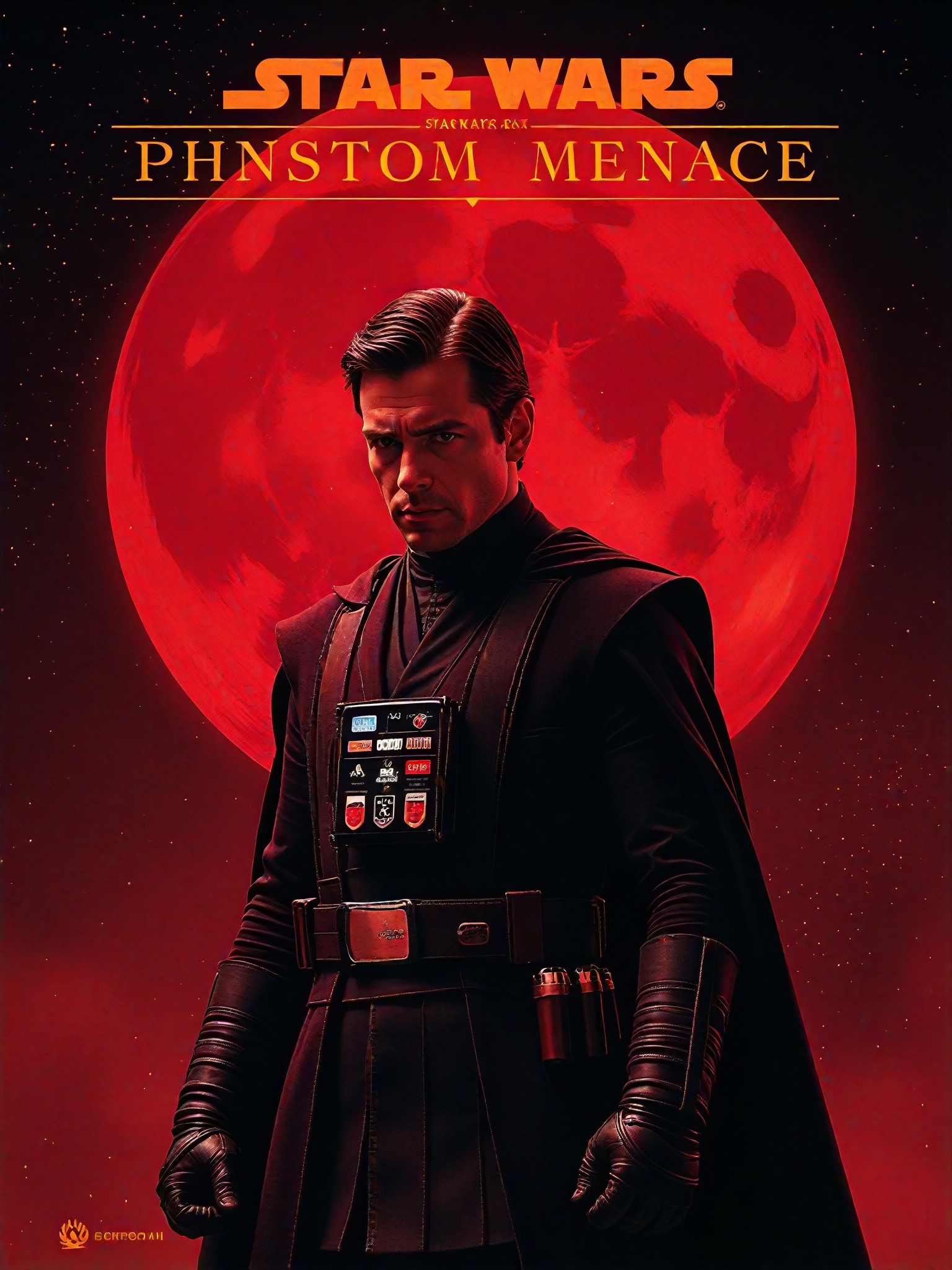 Star Wars Phantom Menace Poster Generator - Master Realism | a1.art