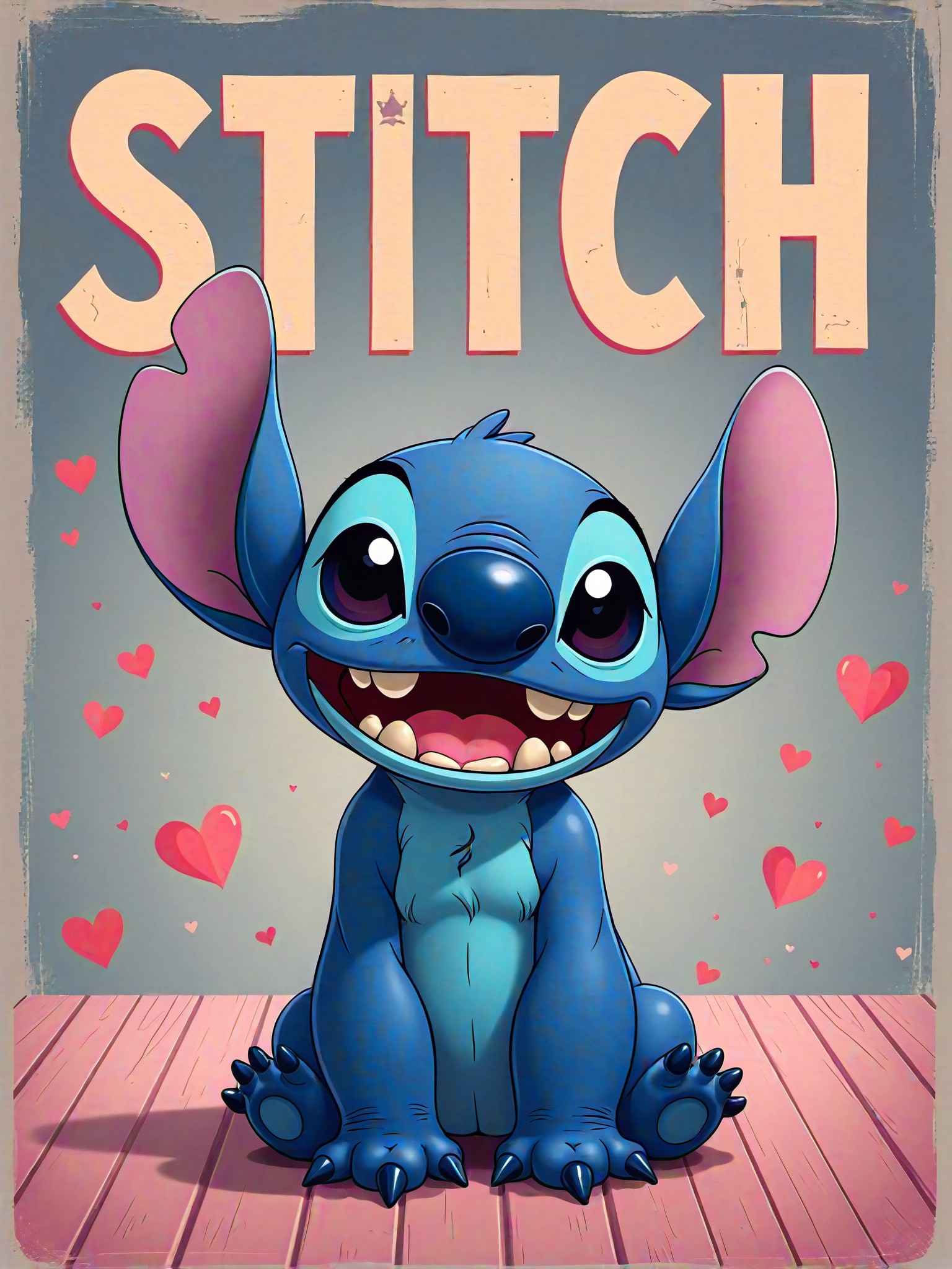 Stitch Poster Generator - Realism, Master Style Converter | a1.art