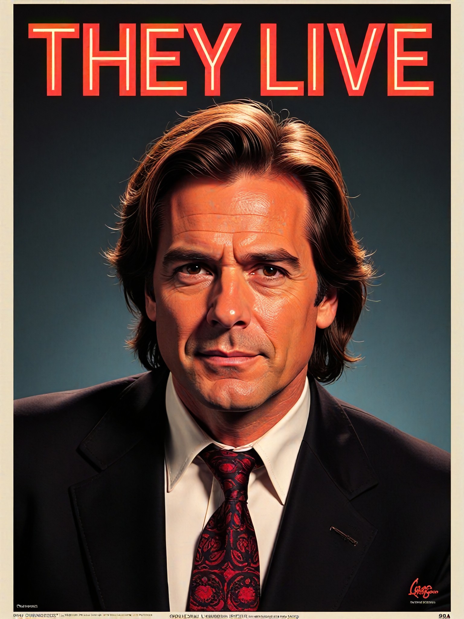 They Live Poster Generator | Generate Master, Realism Images | a1.art