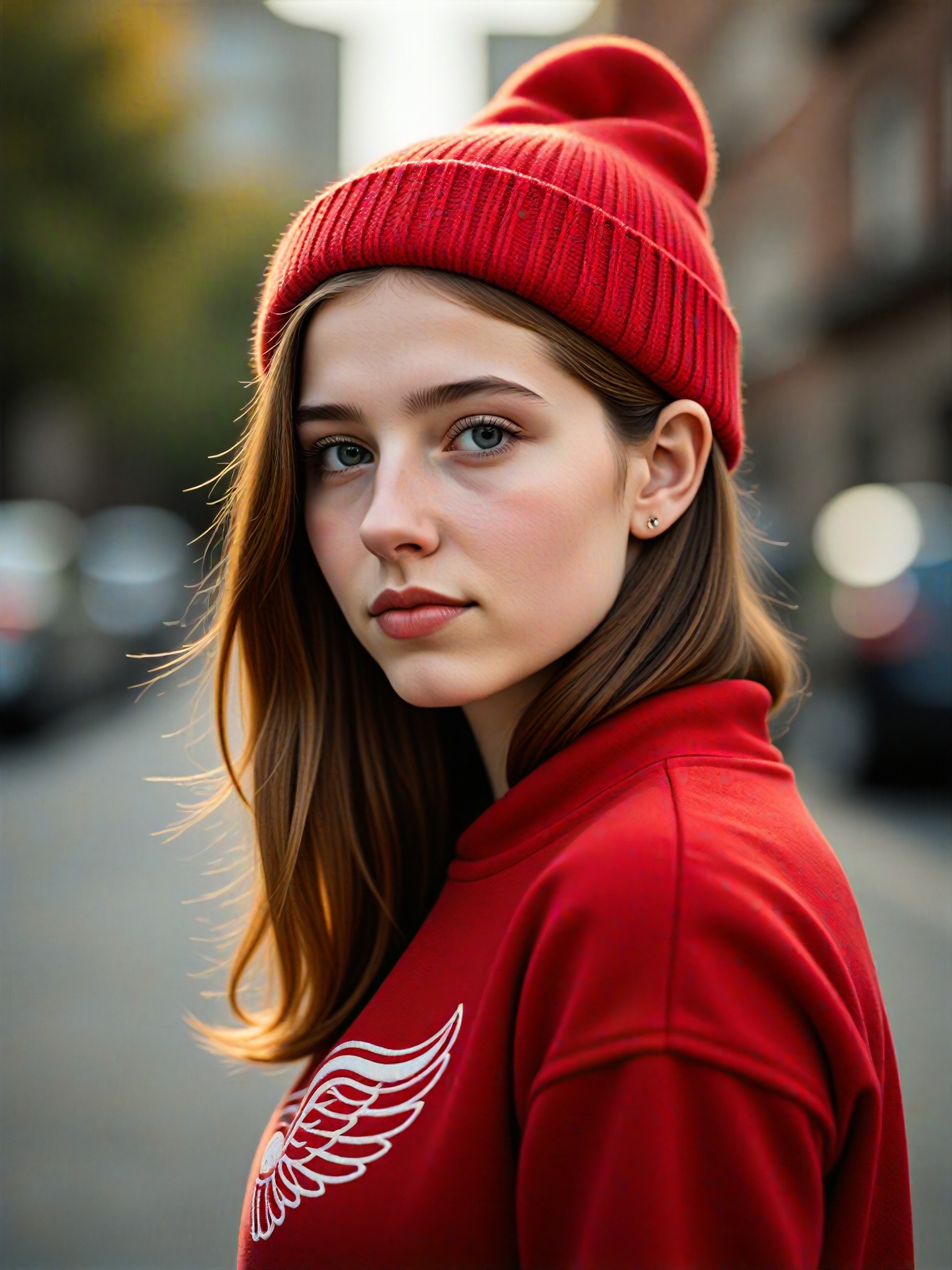 Virtual Try On Red Wings Hat - Master, Realism, Featured | a1.art