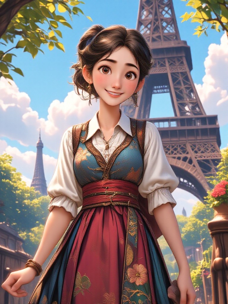 Eiffel Tower Style Converter | Create Cartoon 3D Character Masterpieces ...