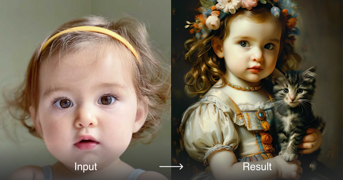 Transform Modern Photos to Classic Artistic Portraits | a1.art