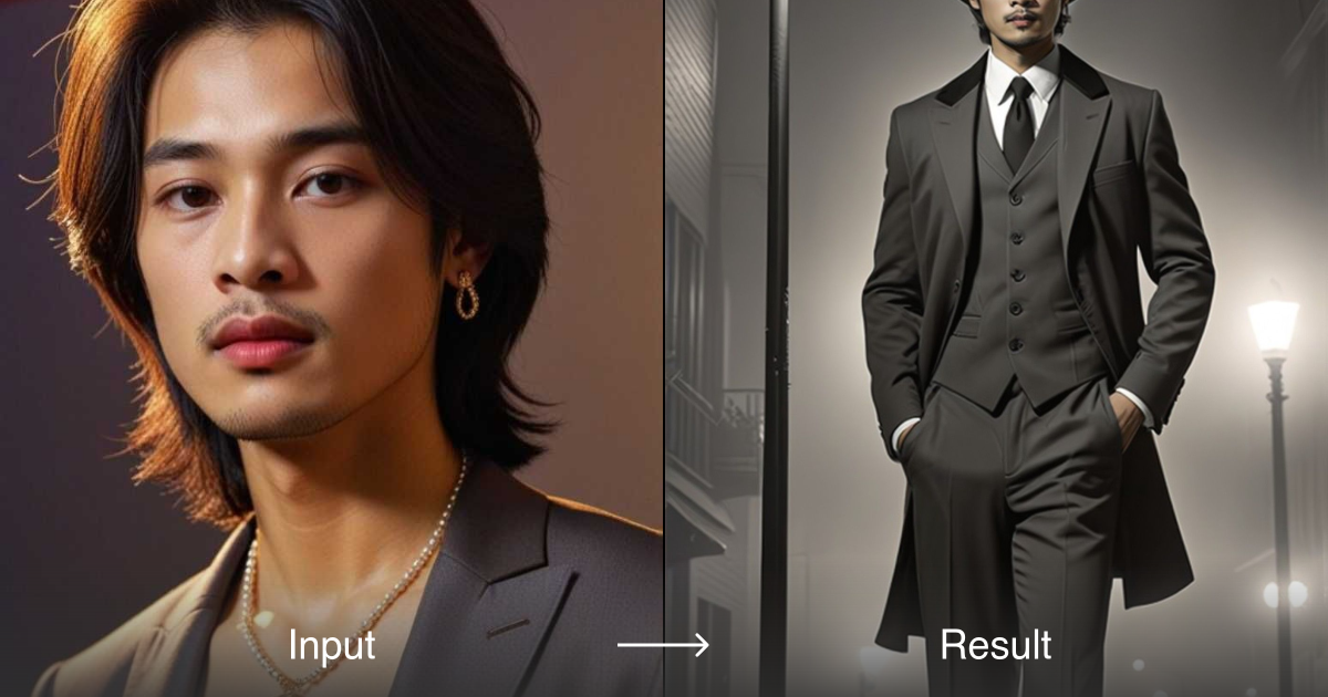 Transform Modern Portraits into Vintage Detective Style Instantly | a1.art