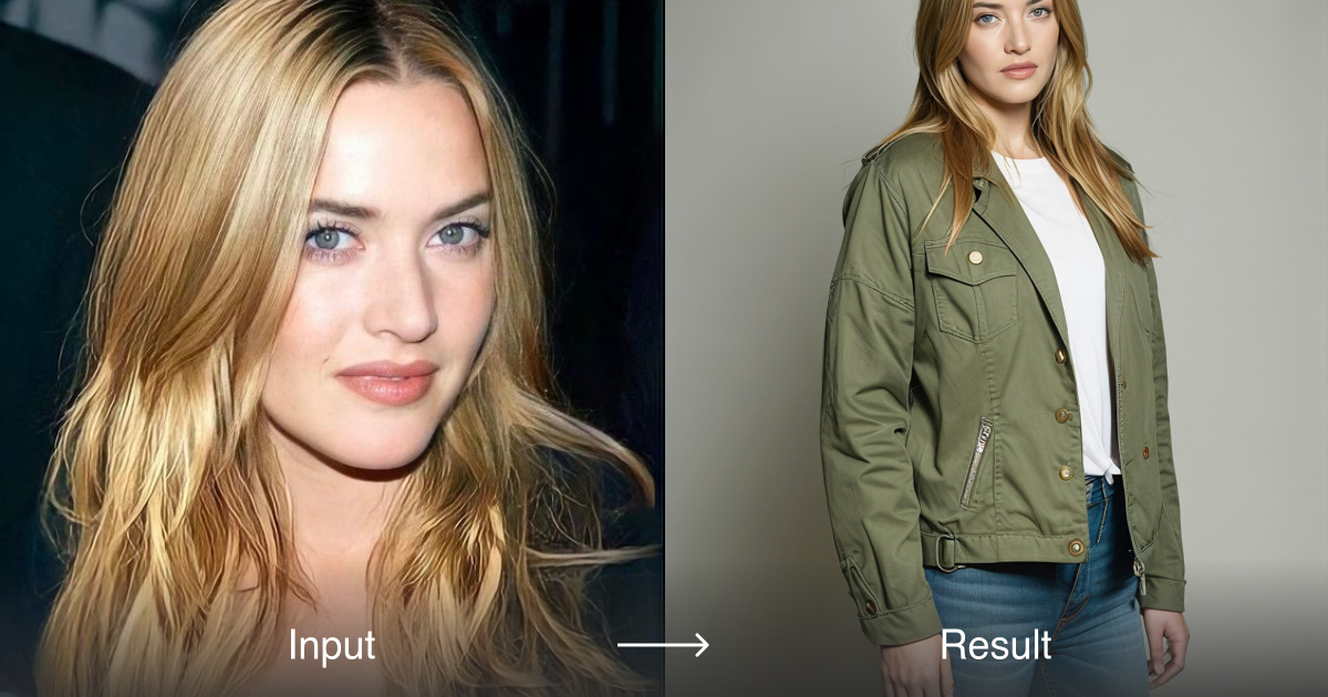 Free Generate Your Virtual Try on Denim jacket Photos Online | a1.art