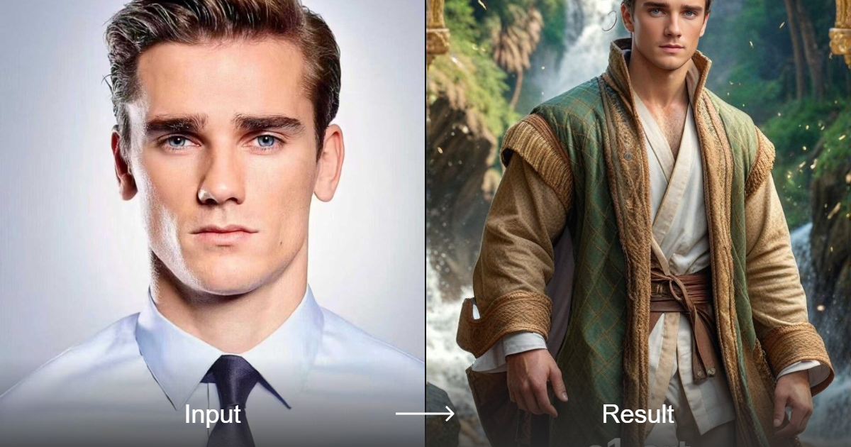Transform Modern Attire to Fantasy Look Effortlessly | a1.art