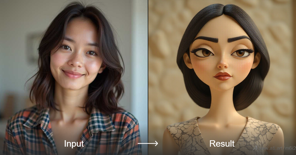 3D Appearance Style Converter | a1.art