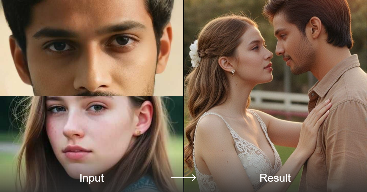 A1.Art Pure Love Style Converter - Create Romantic Group Photos & Professional Portraits | a1.art