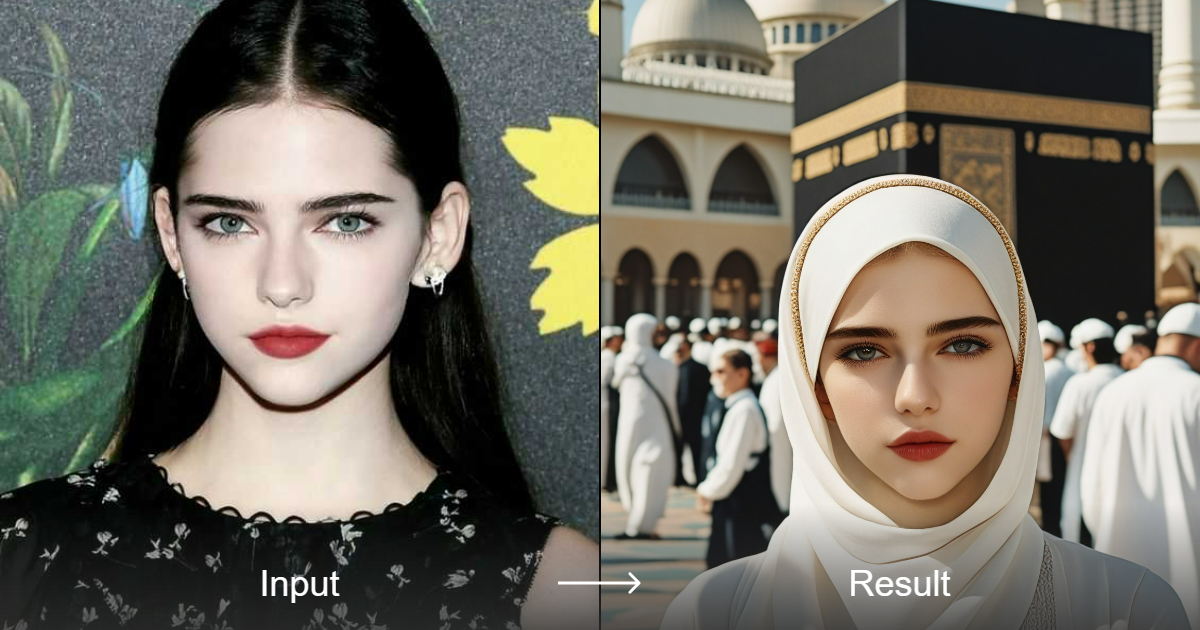 Kaaba in Mecca P4 - Real-Life Camera Portrait | a1.art