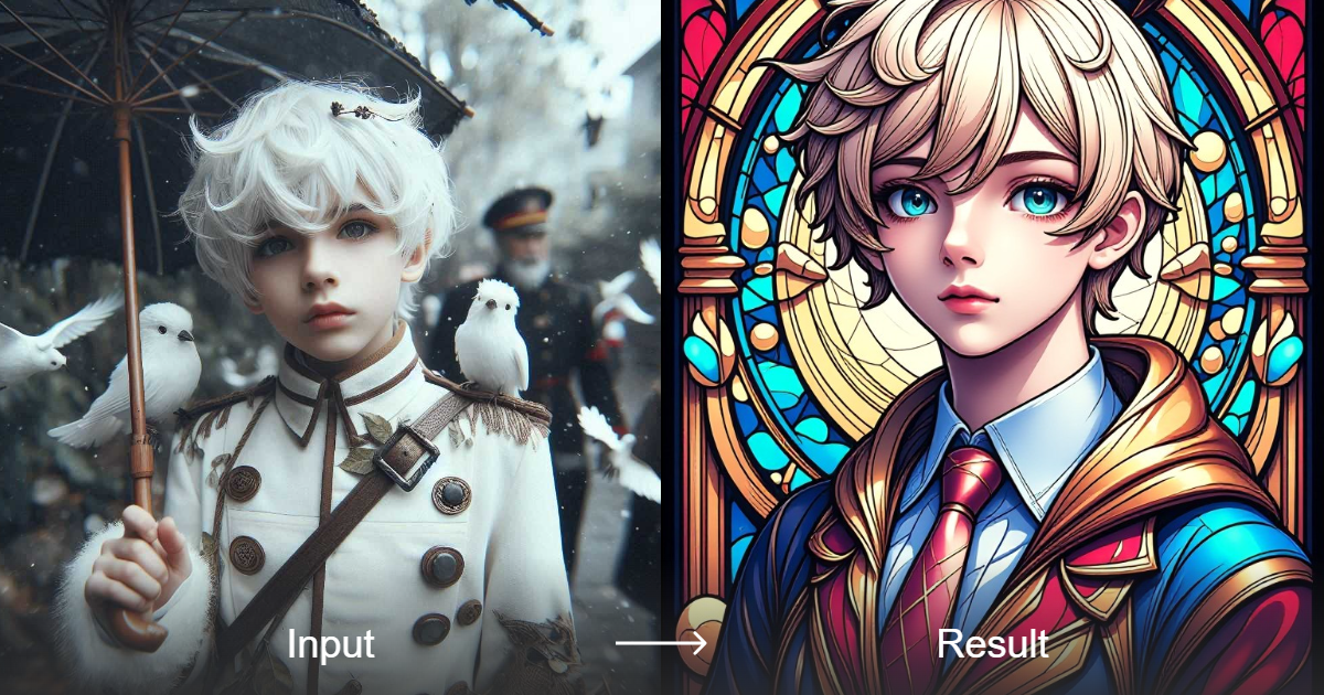 A1.Art Glass Art Style Converter for Animation & Masterpiece Effects ...