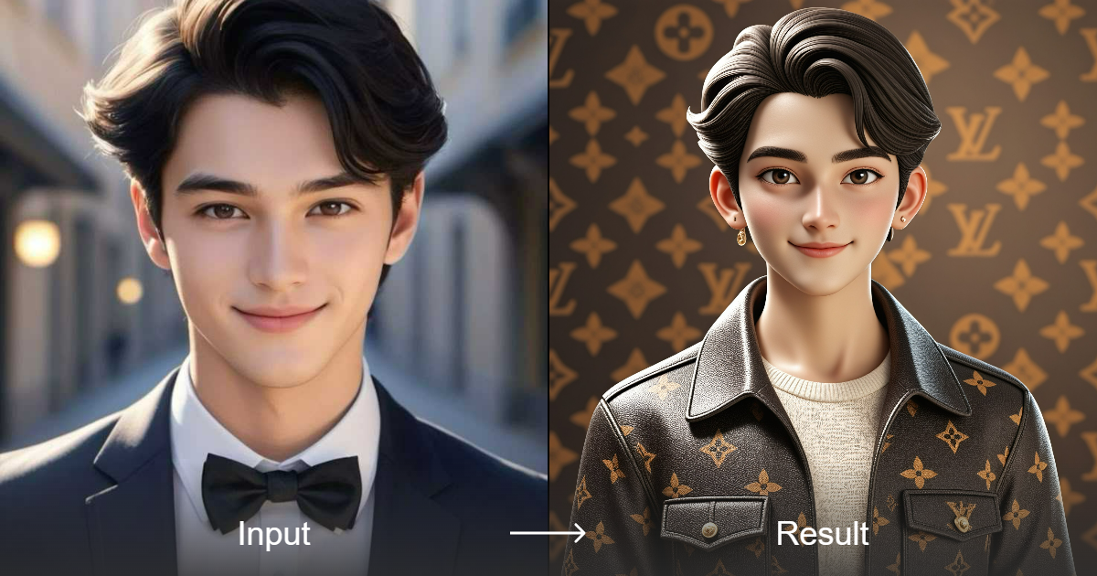 LV 3D Avatar Style Converter | a1.art