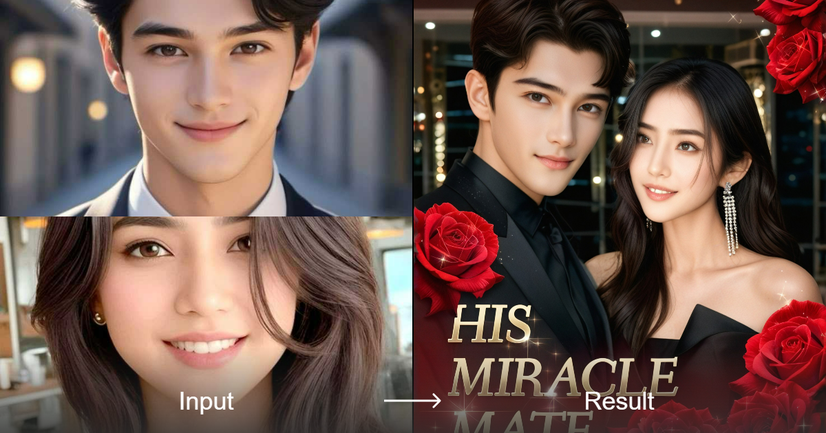 "His Miracle Mate: Transforming Photos into Realistic Masterpieces" | a1.art