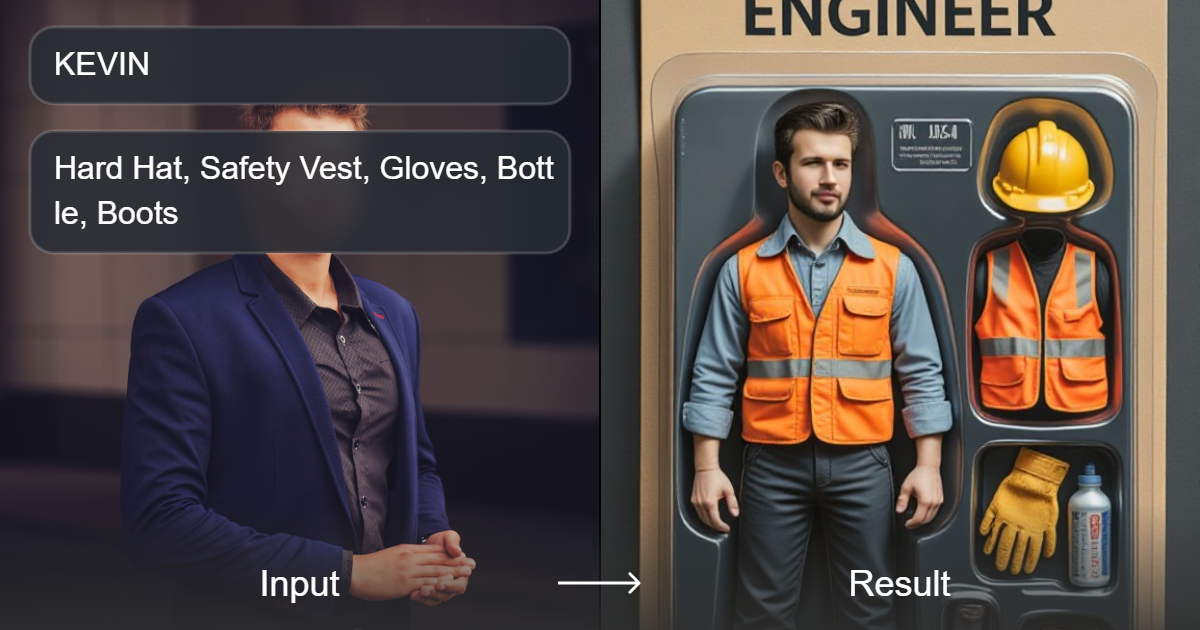 Engineer Action Figure Converter | a1.art | a1.art