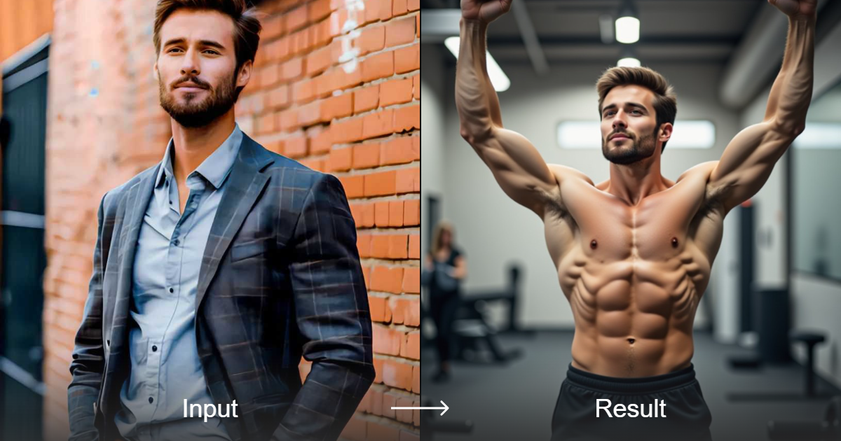 A1.Art: Ai Muscles Gym - Realistic Fitness Portraits | a1.art