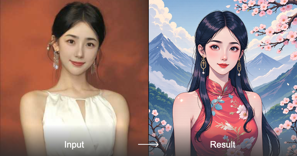 Convert Cheongsam Style into Vibrant Game Character Animation with a1 ...