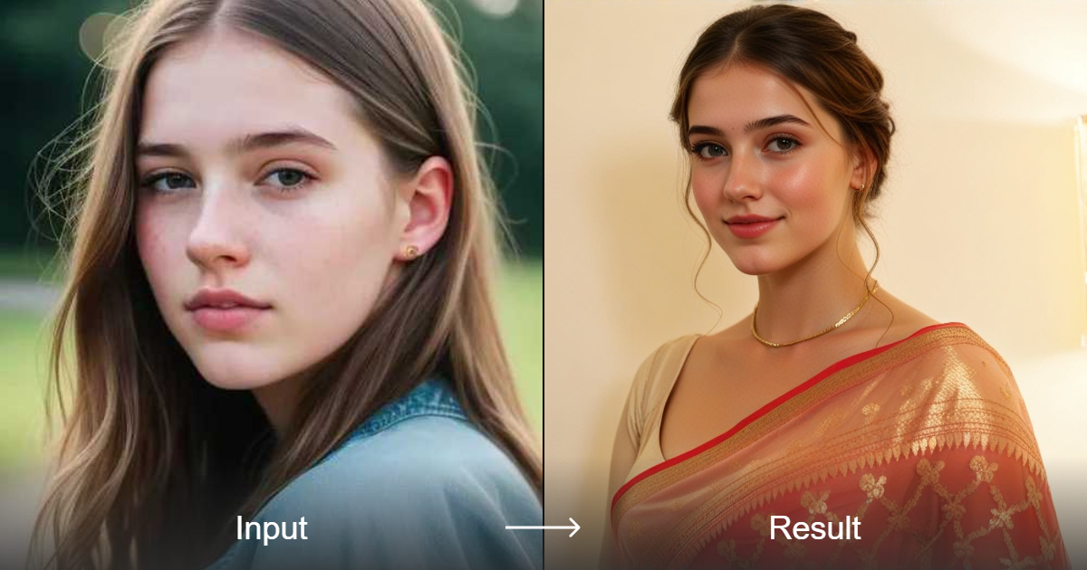 Traditional Wife Style Converter - Realistic Portraits | a1.art