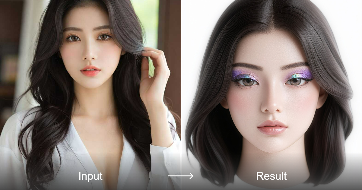 3D Floating Head Sculpture Converter | A1.Art | a1.art